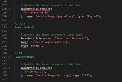 android the named parameter inputdetailsfromuser isn t defined try