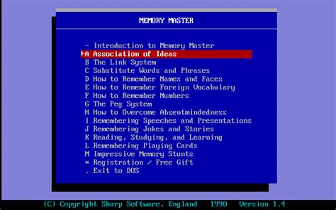 ms dos shareware frostbyte memmastr free download