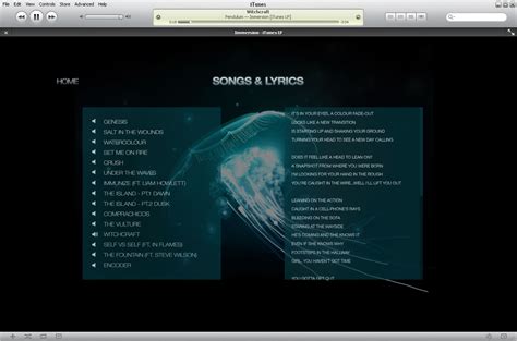 pendulum ‘immersion itunes lp native noise paul harold almeida seele