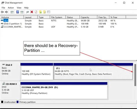 Windows Create A Missing Recovery Partition