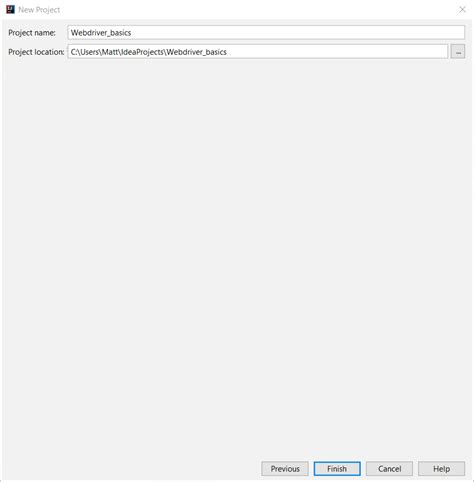 getting started with webdriver in java using intellij on windows