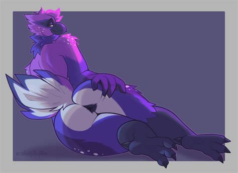 Rule 34 3 Toes 4 Fingers Anthro Anus Ass Avian Beak Bird Blue Body