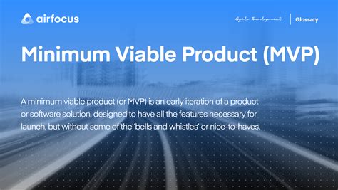 what is a minimum viable product mvp definition