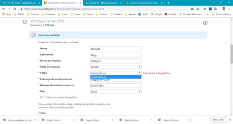 i trying to download the windows server 2016 iso but there is a