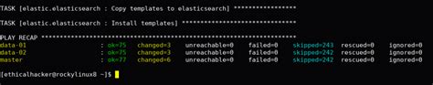 setup three node elasticsearch cluster on rocky linux 8 using ansible