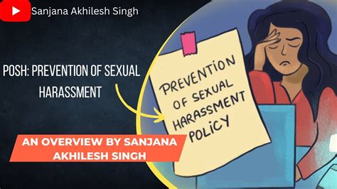 Posh Prevention Of Sexual Harassment Act 2013 An Overview By