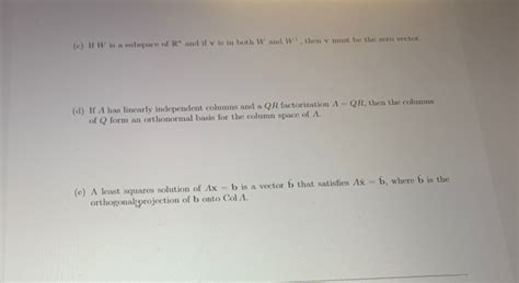 Solved 2 15 Pt Determine Whether Each Of The Following Att
