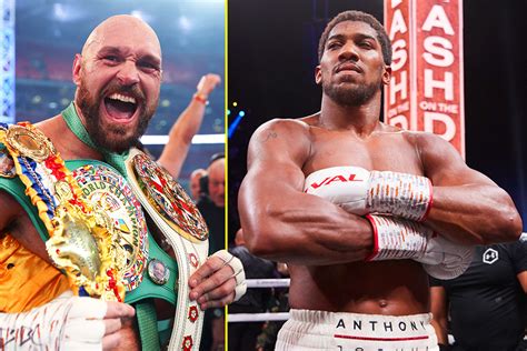 Tyson Fury Vs Anthony Joshua Could Take Place On Same Day As Englands