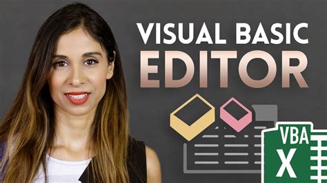 excel vba tutorial for beginners the visual basic editor vbe youtube