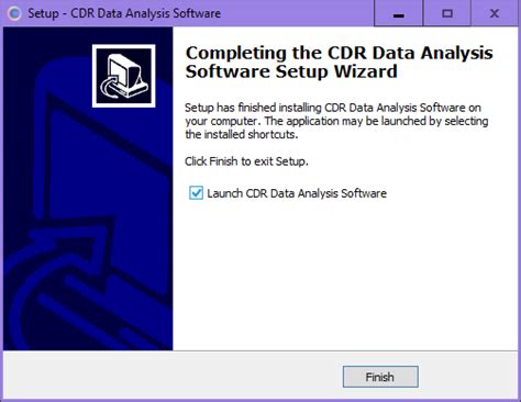 how to install cdr data analysis software