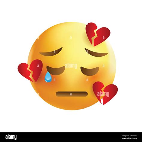 Emoticon De Alta Calidad Sobre Fondo Blanco Emoticono Con El Corazón