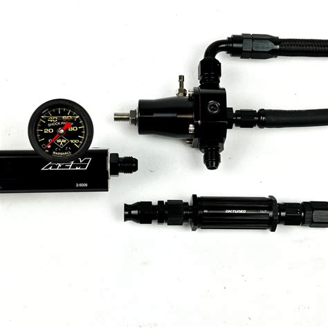 D Series Fuel Tuck System With Aem Fuel Rail And K Tuned Filter For Hond