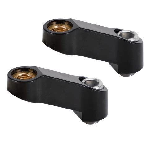 10mm Motorcycle Plastic Mirror Riser Extender Adapter Mounts Arm Rh Lh