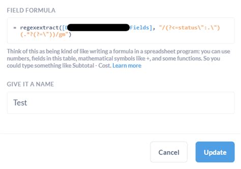 json to custom column with regex extract get help metabase discussion