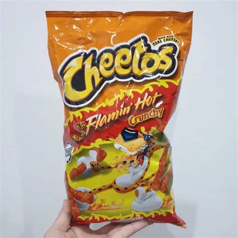 Promotion ส่งฟรี พร้อมส่ง Cheetos Flamin Hot Crunchy Cheese Snack