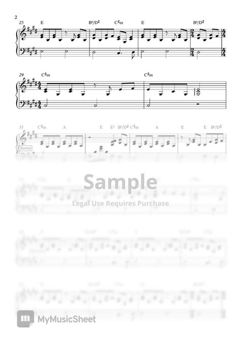 Birdy Skinny Love Spartito Pianoforte 악보 By Francesco Piantoni