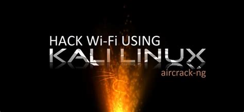 How To Hack Wifi Using Kali Linux Wikitechy