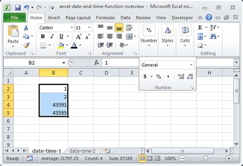 date and time function overview deskbright
