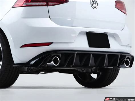 Ecs Tuning Gloss Black Rear Diffuser Golf Gti Ultimate