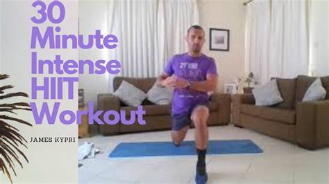 30 Minute Intense Hiit Workout Youtube