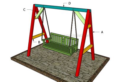 how to build an a frame swing howtospecialist how to build step by