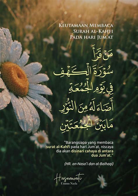 Keutamaan Surah Al Kahfi Nasa Ayat Quran Membaca
