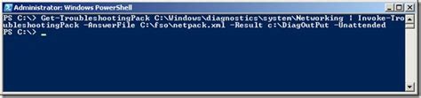 use powershell and scheduled tasks to automate troubleshooting