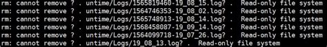 linux系统变为只读出现提示read only file system的解决办法 linux read only file system