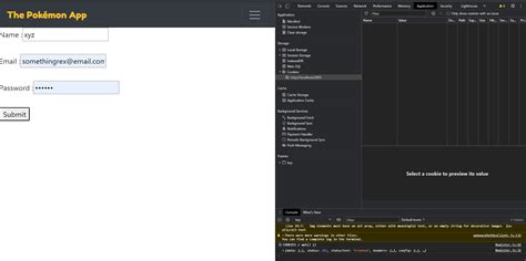 node js can t see the cookies in react js that are sent from back end