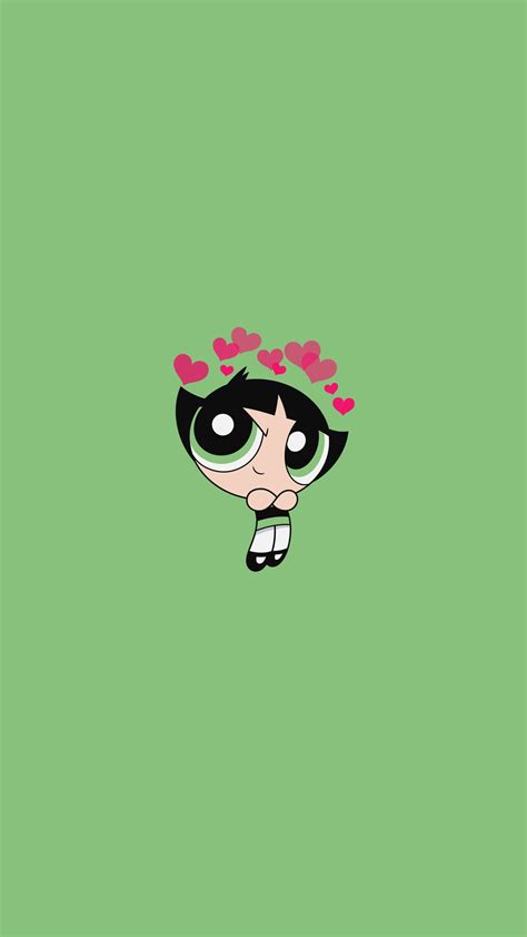 Green Powerpuff Girls Wallpaper Buttercup Bmp Wabbit
