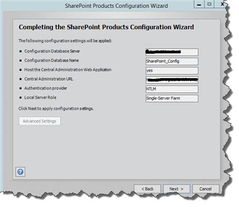 [complete sharepoint 2016 installation guide] how to configure