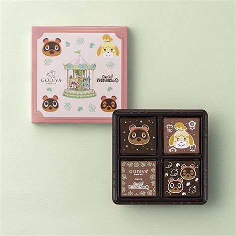 （写真）『あつまれ どうぶつの森』と「ゴディバ」がコラボ！ “ちゃちゃまる”たちがチョコに スイーツ クランクイン！トレンド