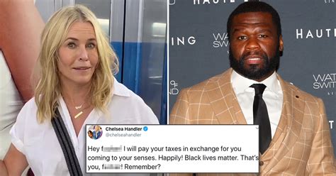 Chelsea Handler 50 Cent Chelsea Handler Dishes On Sex With Former