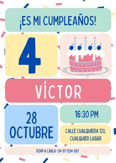 Recolectar 193 Images Invitaciones De Cumpleaños Gratis Viaterra Mx