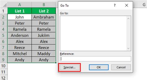 how to compare two lists in excel top 6 methods