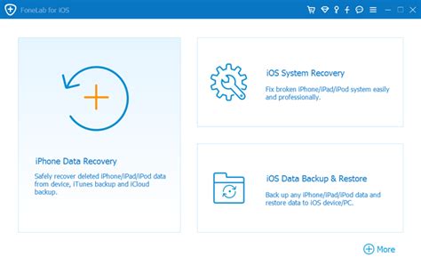 backup and restore ios data from devices with fonelab for ios ios