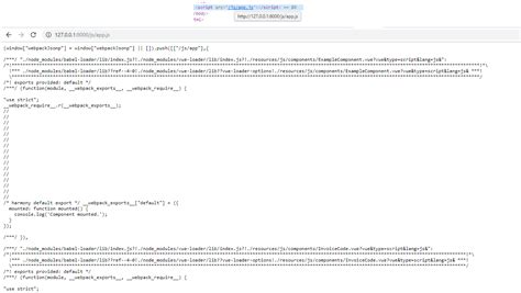 php laravel vue components not rendering stack overflow