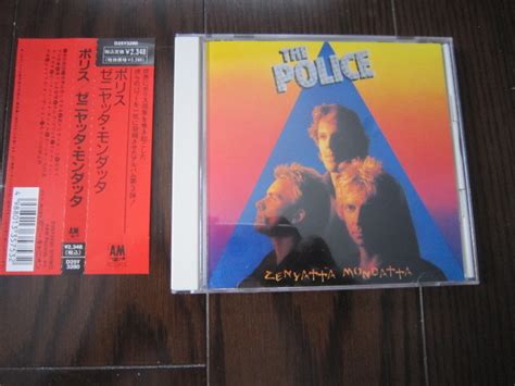 【目立った傷や汚れなし】♪ 税表記無し帯 The Police ゼニヤッタ・モンダッタ D25y 3280 廃盤 国内盤帯付 歌詞付
