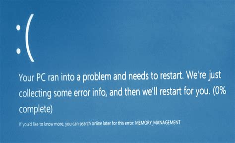 [solved] memory management bsod windows 10 7 8