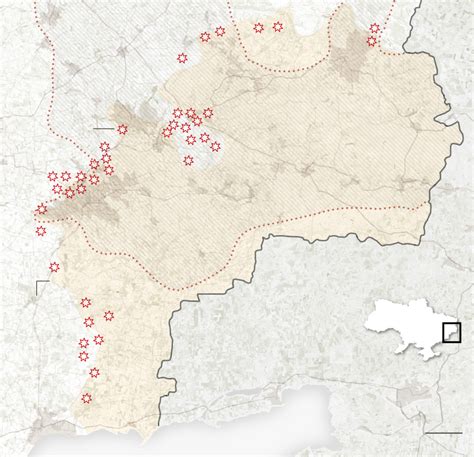Ukraine Crisis In Maps The New York Times