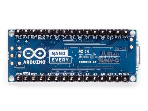arduino nano every with headers 5v arduino abx00033 triopak oy