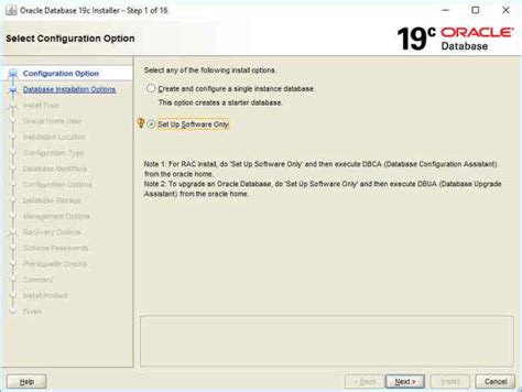 oracle database 19c 19 3 installation on windows step