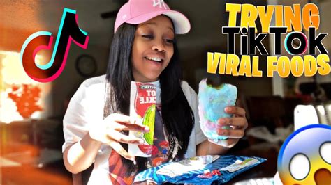 Trying Viral Tiktok Snacks Pickles W Cotton Candy JalapeÑos With
