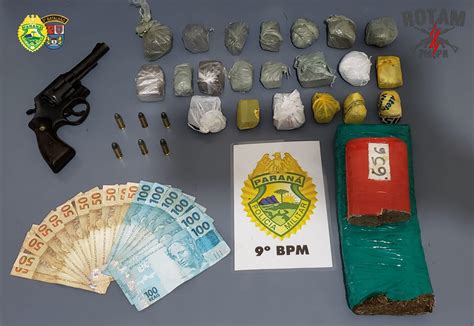 Drogas E Arma De Fogo São Apreendidas Pela Rotam Em Guaratuba