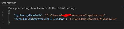 vs code not recognizing the anaconda packages installed · issue 2053