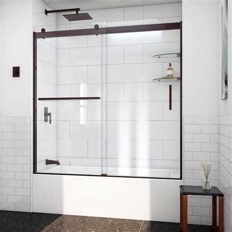 Dreamline Sapphire V Oil Rubbed Bronze 56 In To 60 In W X 62 In H Semi