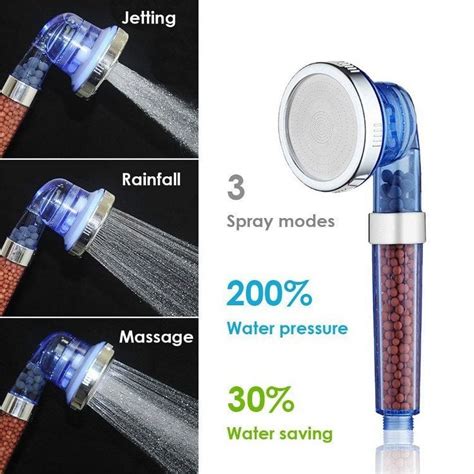 Yqsdg Detachable Handheld Shower Head With Purified Soft Mineral Beads