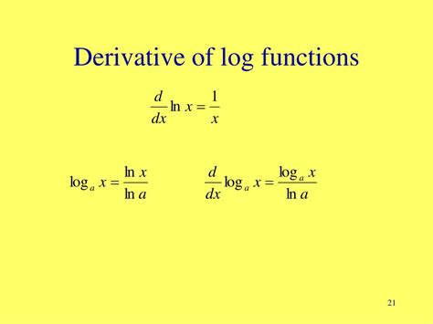 Ppt Logarithm And Exponential Functions Powerpoint Presentation Free