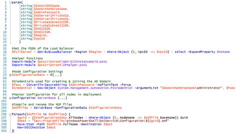 deployment with a pull server infrastructure powershell dsc on the