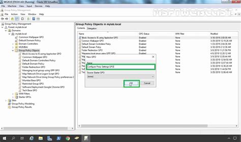 configure proxy settings using group policy preferences server 2019